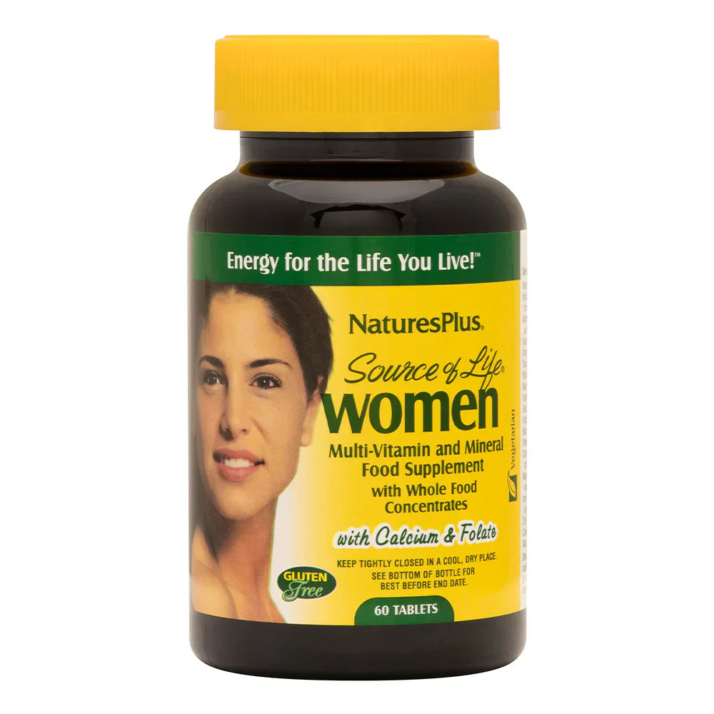 NaturesPlus Source of Life® Women Multivitamin 60 Tablets – Health ...