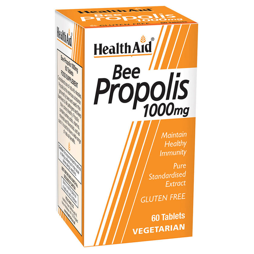 HealthAid Bee Propolis 1000mg Tablets – Health & More Ltd
