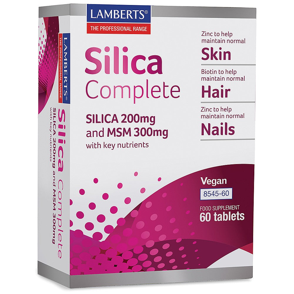 Lamberts Silica Complete 60 tablets – Health & More Ltd
