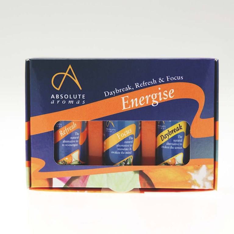 Absolute Aromas Energise Essential Blend 3 Pack – Health & More Ltd