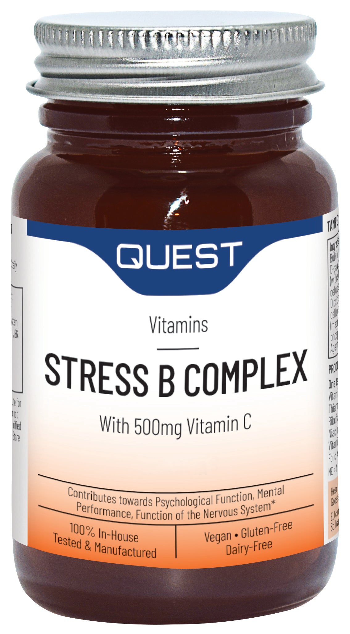 Quest Stress B Complex 30’s – Health & More Ltd